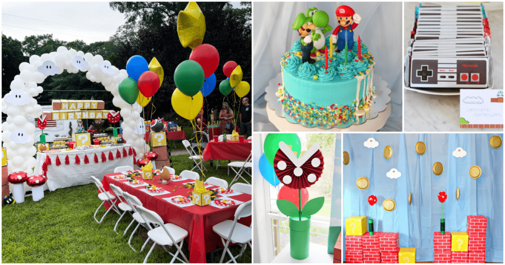 How To Throw An Adorable Super Mario Party On A Budget